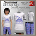 Second Life Marketplace - Summer Get-Up Set [2cute] Tropical Six